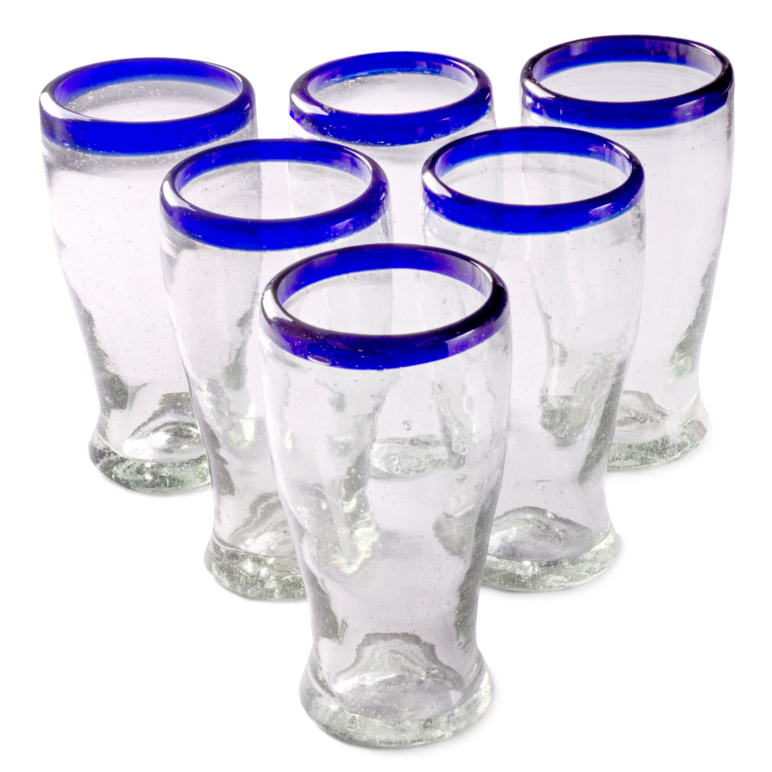 Cobalt Blue Rim Cantina Beer - 16 oz – Orion Trading & Design